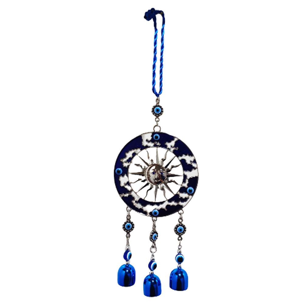 Evil Eye Wind Chime – Sun – Bhika Imports