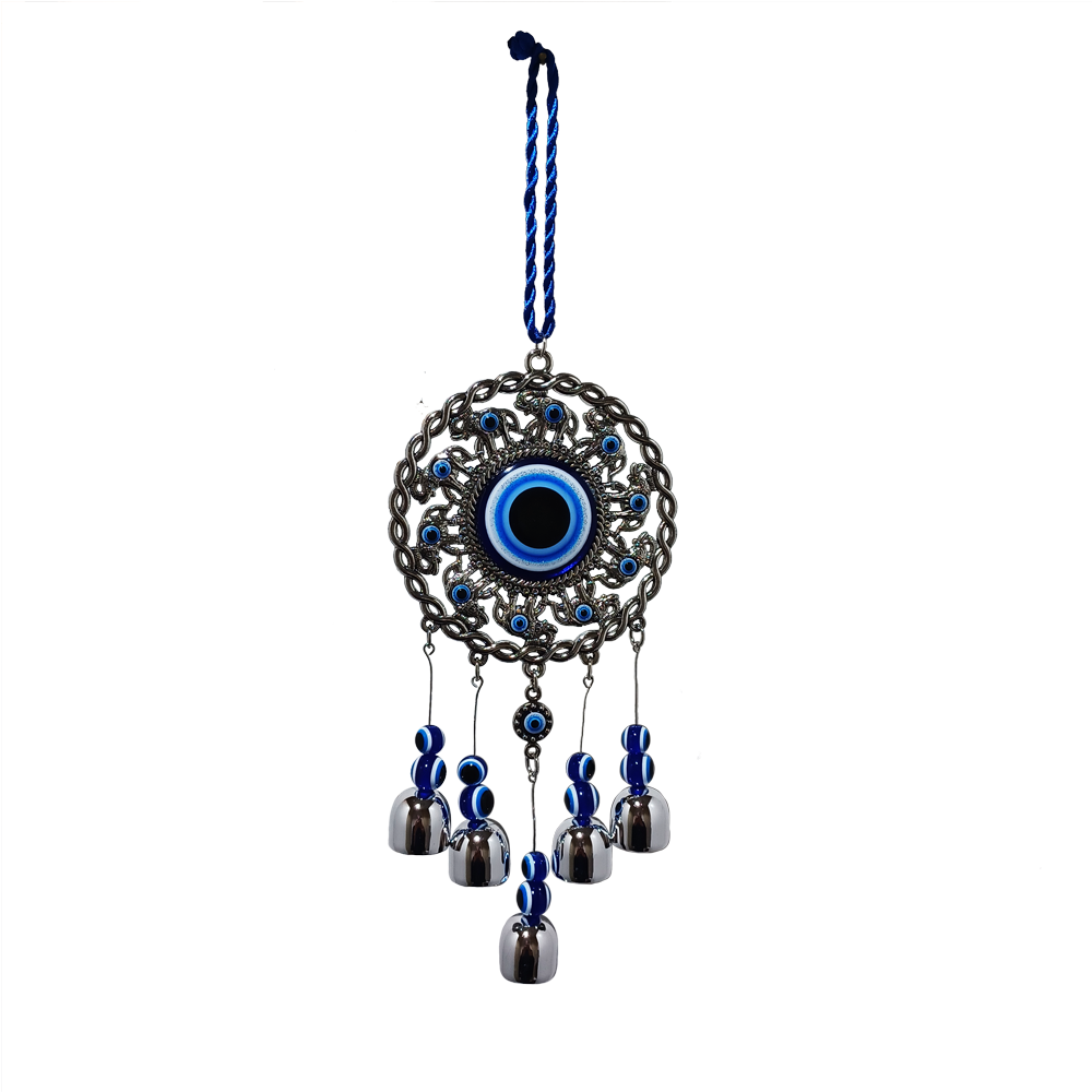 Evil Eye Wind Chime – Elephants – Bhika Imports